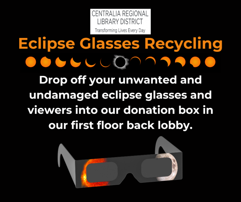 Eclipse Glasses Recycling